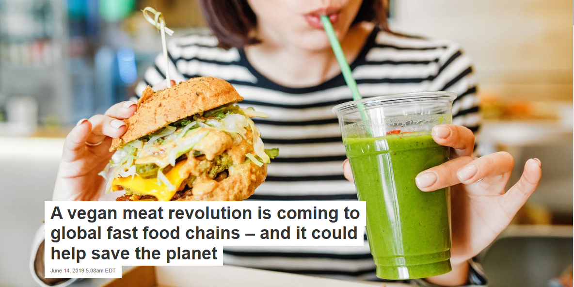 A vegan meat revolution is coming to global fast food chains – and it ...