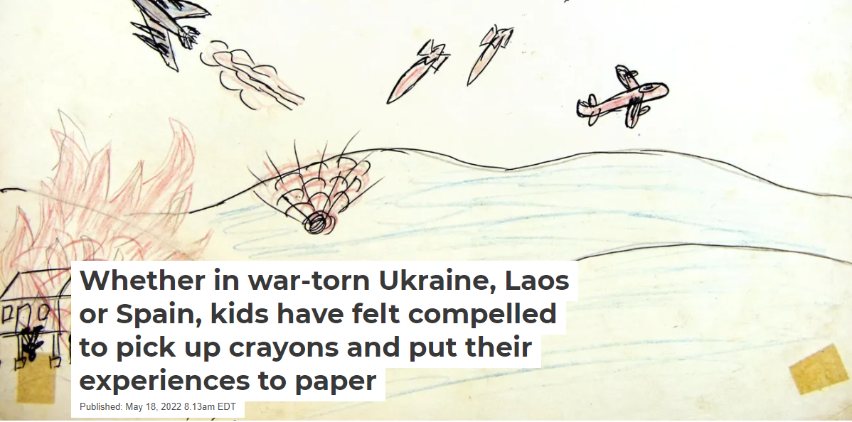 Whether in war-torn Ukraine, Laos or Spain, kids have felt compelled to ...