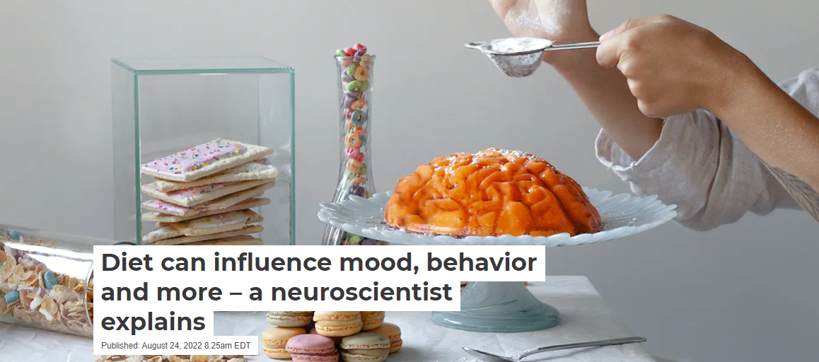 Diet can influence mood, behavior and more – a neuroscientist explains ...