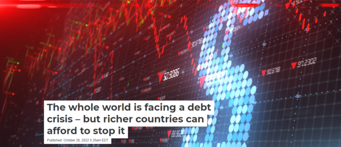 The whole world is facing a debt crisis – but richer countries can ...