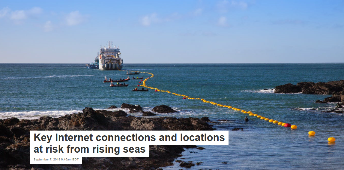 Key internet connections and locations at risk from rising seas | Life ...