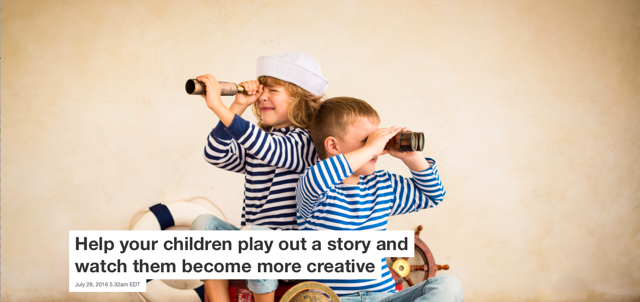 Help your children play out a story and watch them become more creative ...