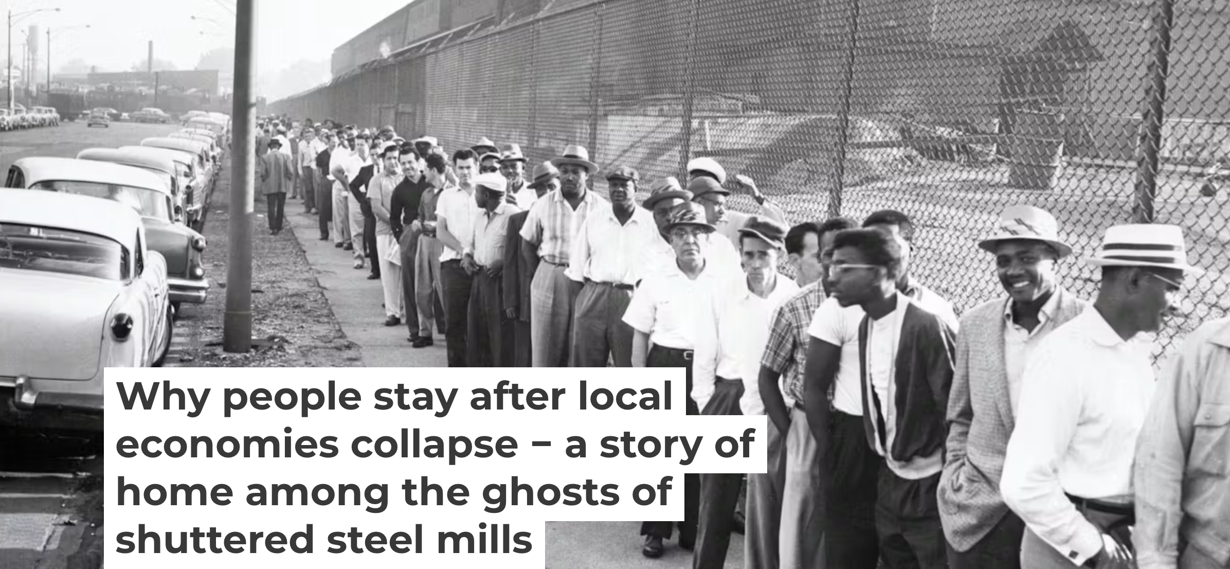 Why people stay after local economies collapse − a story of home among ...