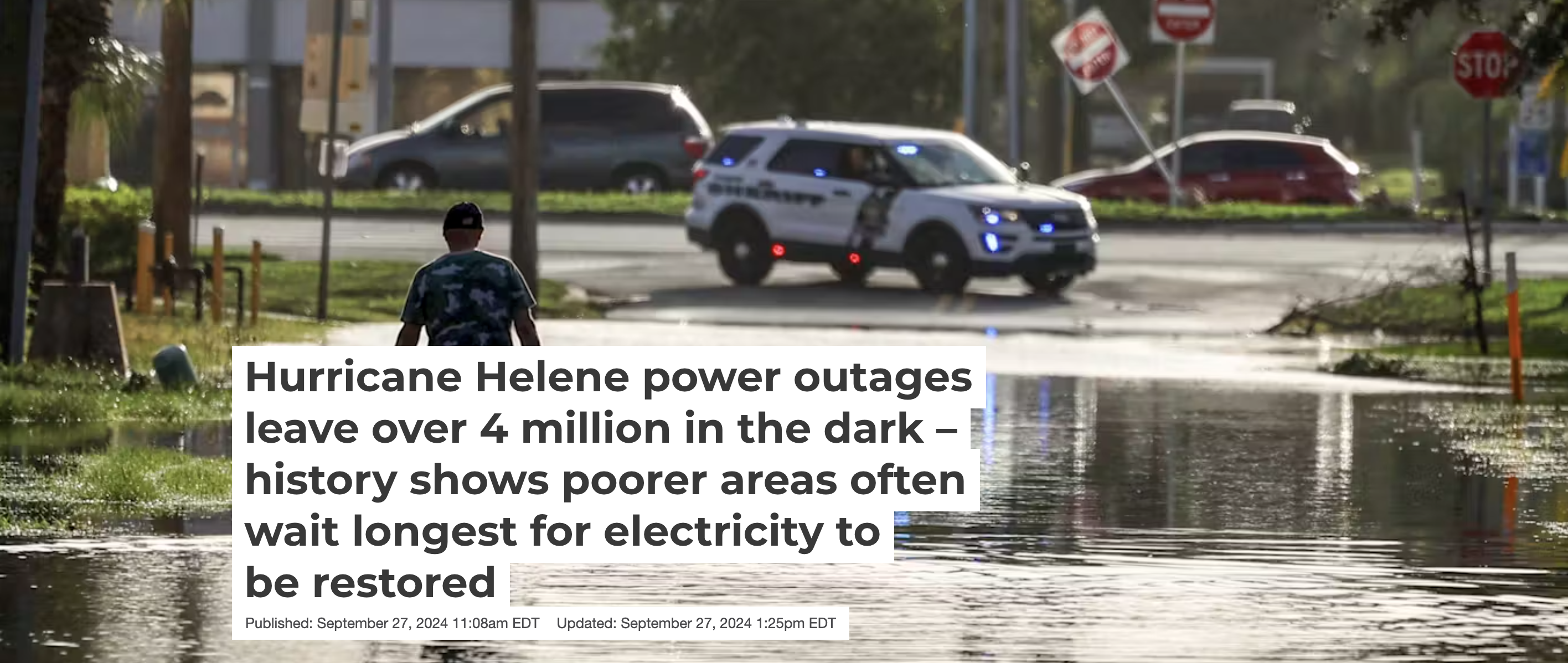 Hurricane Helene power outages leave over 4 million in the dark ...