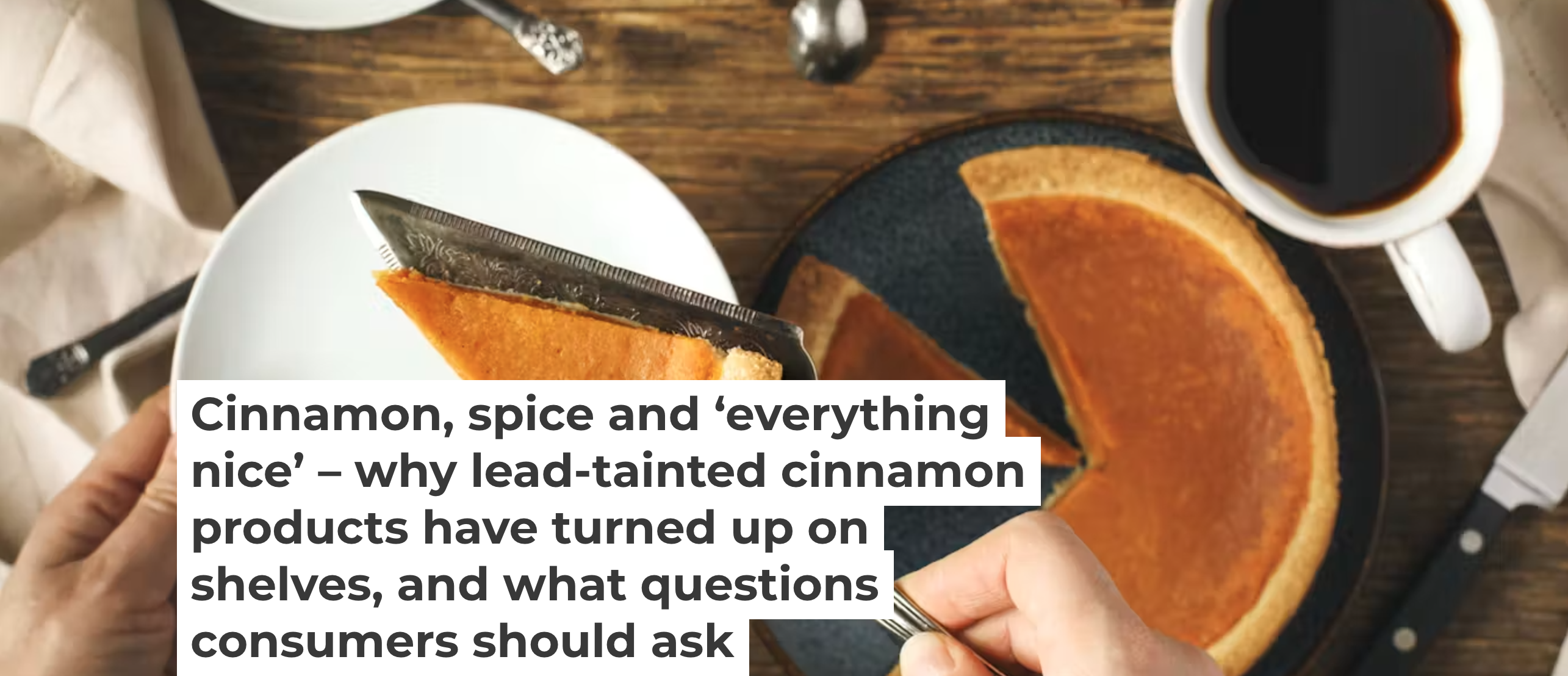 Cinnamon, spice and ‘everything nice’ – why lead-tainted cinnamon ...