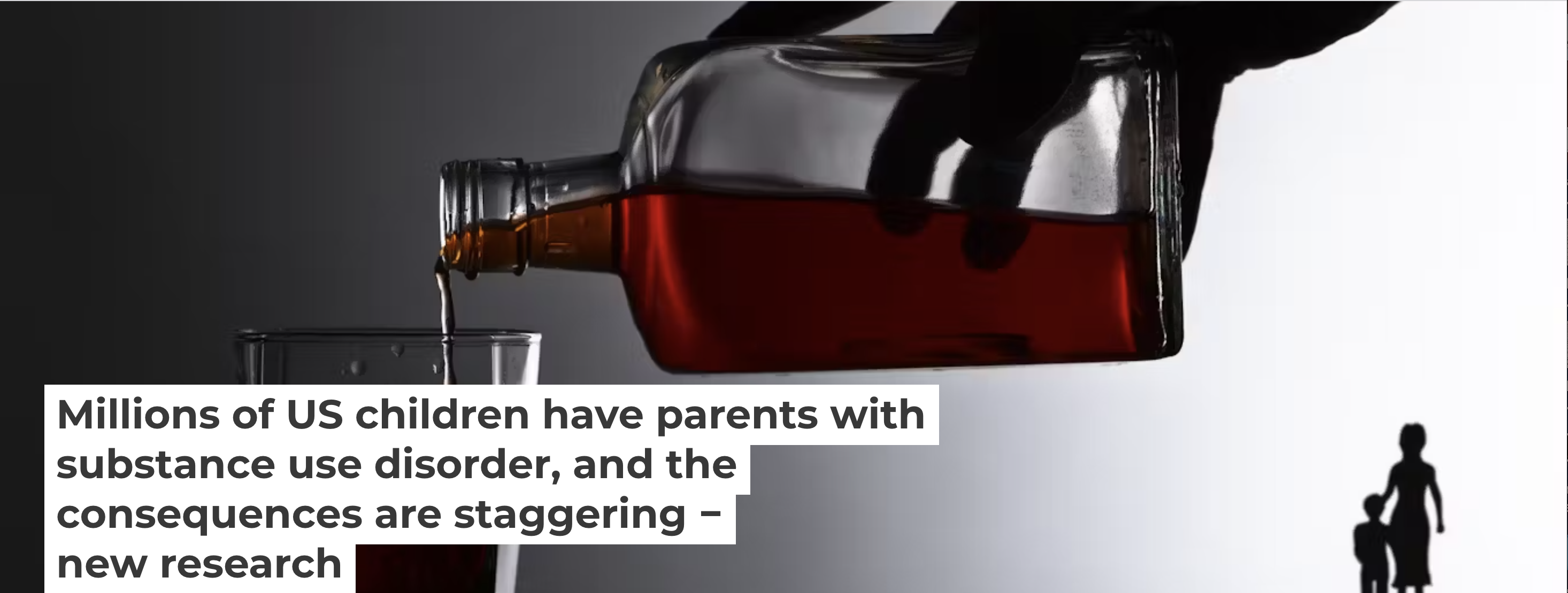 Millions of US children have parents with substance use disorder, and ...