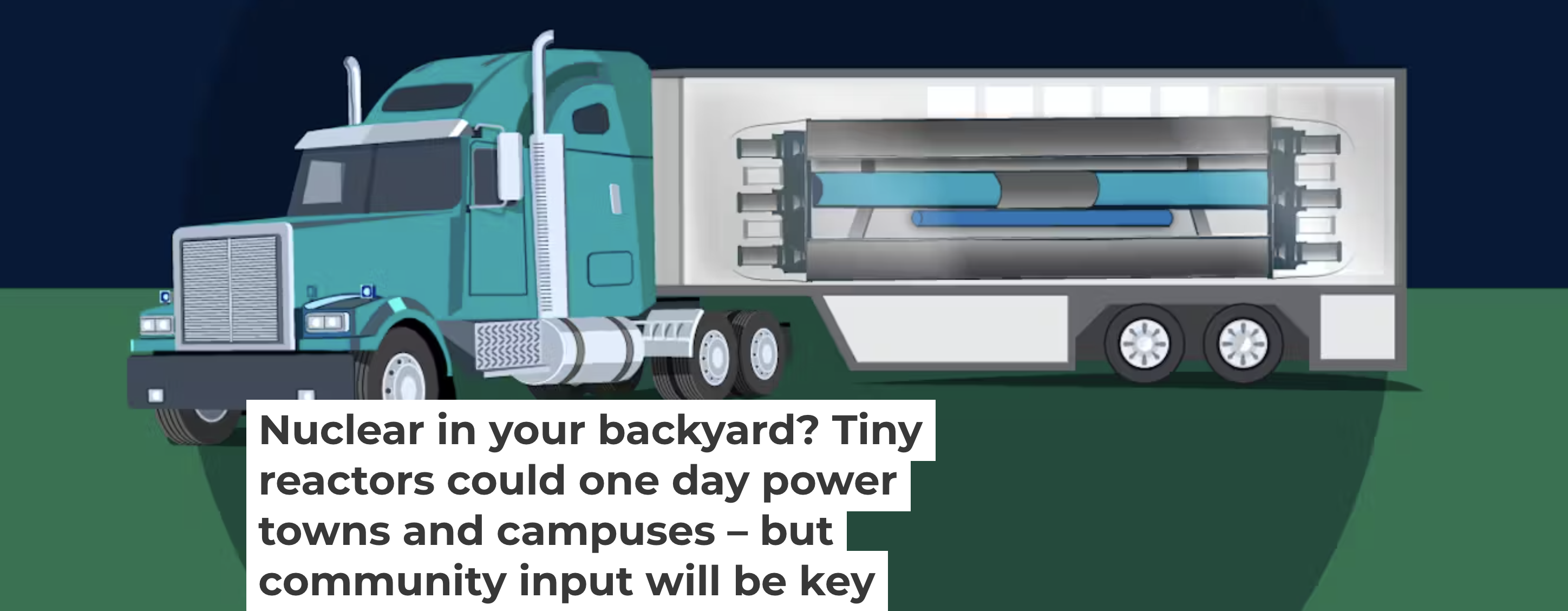 Nuclear in your backyard? Tiny reactors could one day power towns and ...
