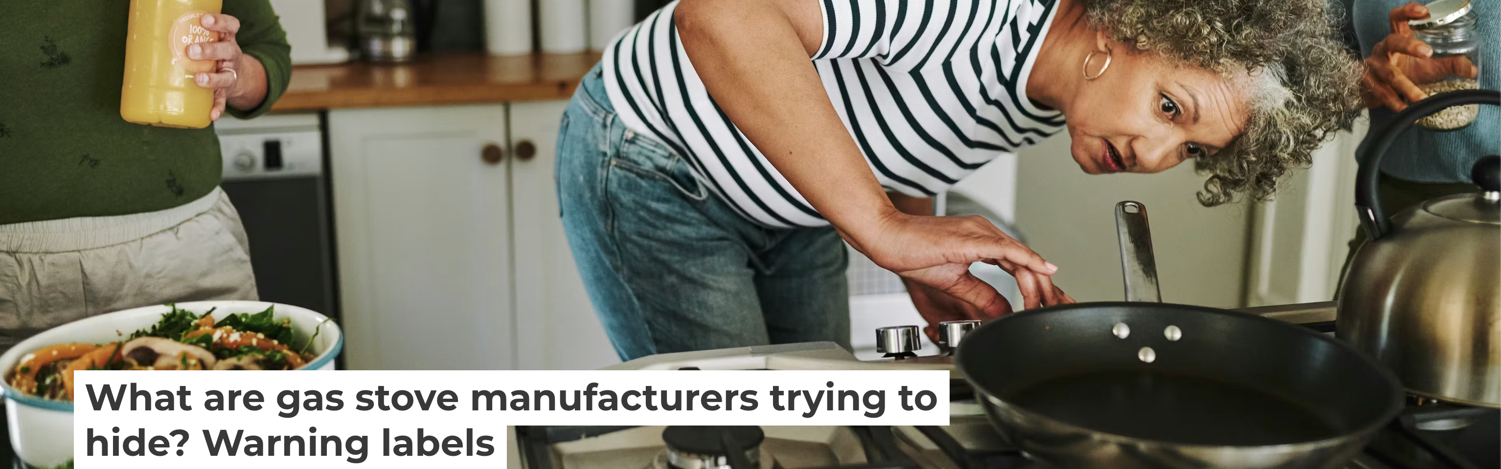 What are gas stove manufacturers trying to hide? Warning labels | Life ...
