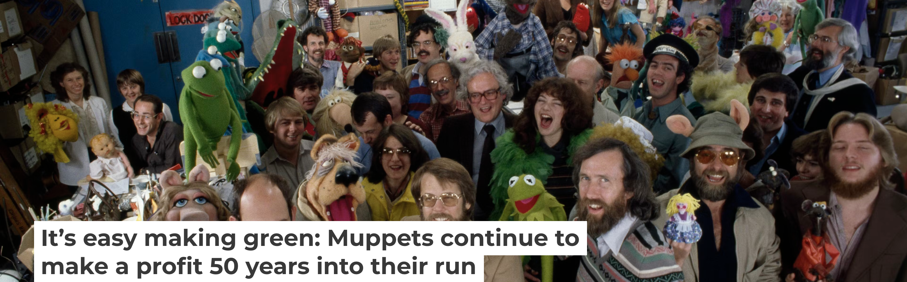 It’s easy making green: Muppets continue to make a profit 50 years into ...